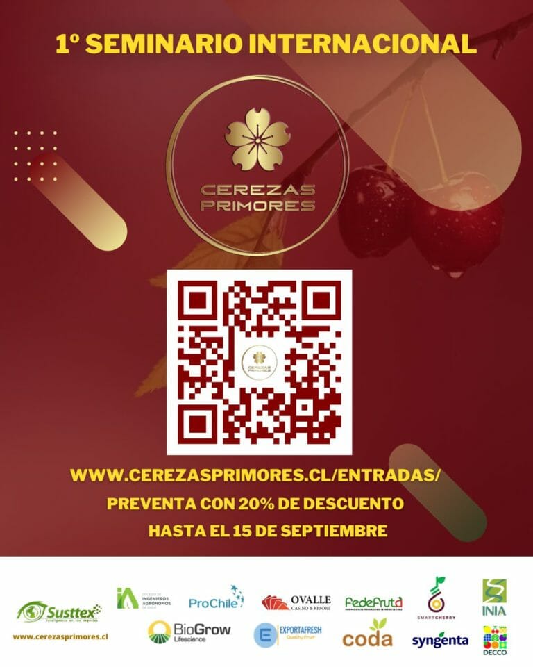 Primer seminario internacional sobre cerezas primores en Chile - Smartcherry