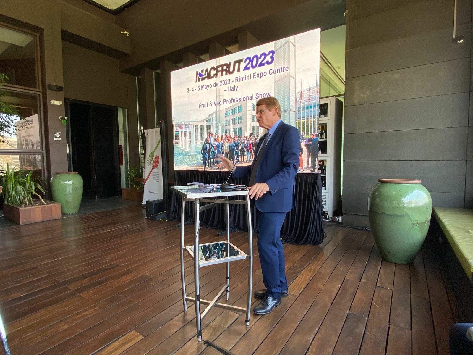 Presentan feria italiana Macfrut 2023 en Chile - Smartcherry
