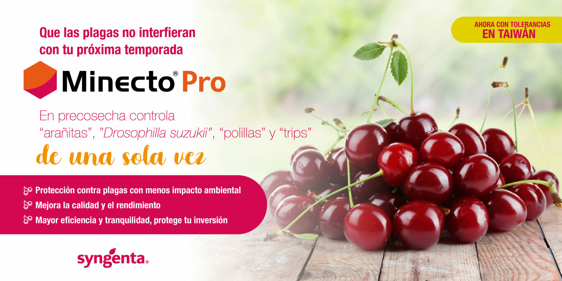 MINECTO ® PRO cumple con requisitos de Límites Máximos de Residuos en ...