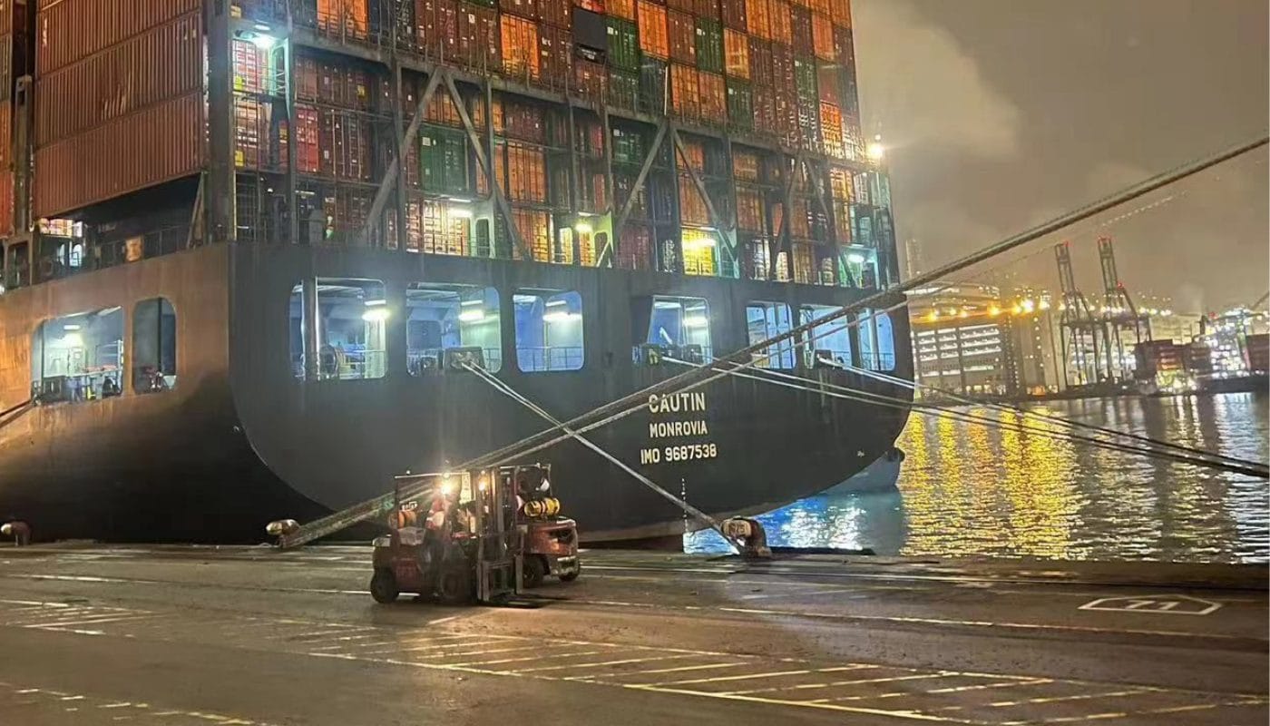 Así fue la llegada del primer embarque marítimo de cerezas a Hong Kong ...