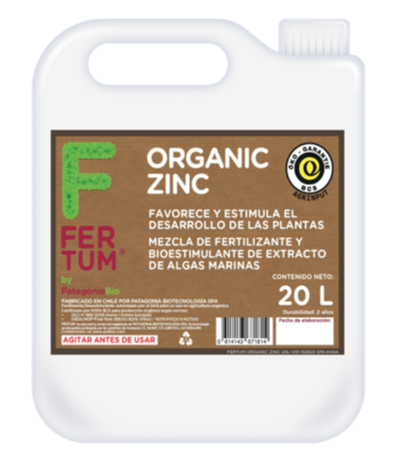 FERTUM ORGANIC ZINC - Smartcherry