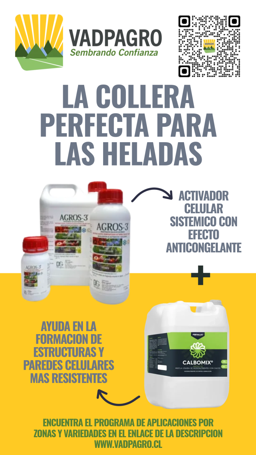 Vadpagro presenta "La collera perfecta para las heladas" - Smartcherry