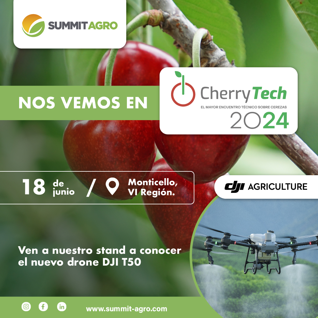 ¡Summit Agro Chile estará en CherryTech 2024! - Smartcherry