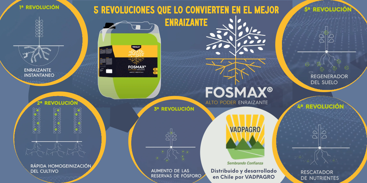FOSMAX, el mejor enraizante, desbloqueador de nutrientes y para amarre ...
