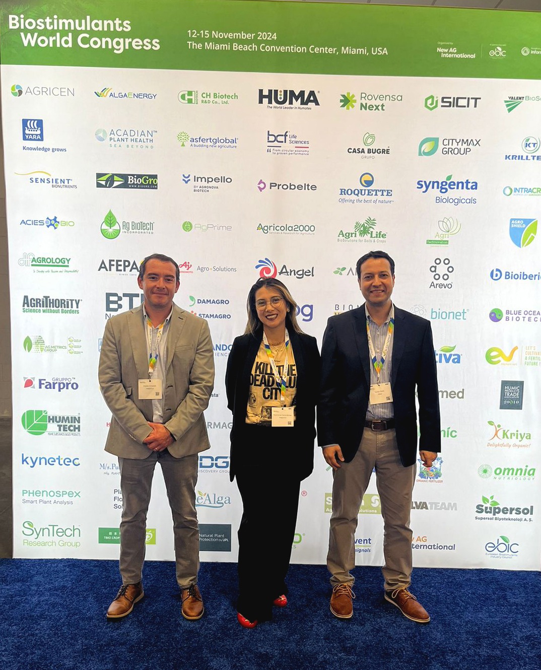 Equipo de Anagra se hizo presente en Biostimulants World Congress en ...