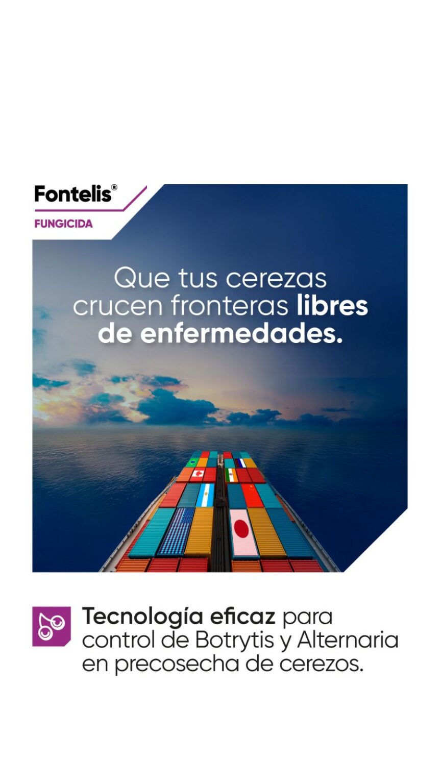 Fontelis®️: El fungicida de Corteva que otorga un blindaje preventivo y curativo a Cerezos y ...